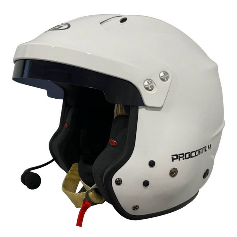 DTG Procomm 4 Conventional Rally Intercom Helmet - DTG Race Products