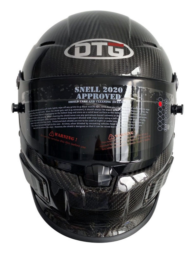 DTG Procomm 4 Carbon Premium Basic Helmet - DTG Race Products